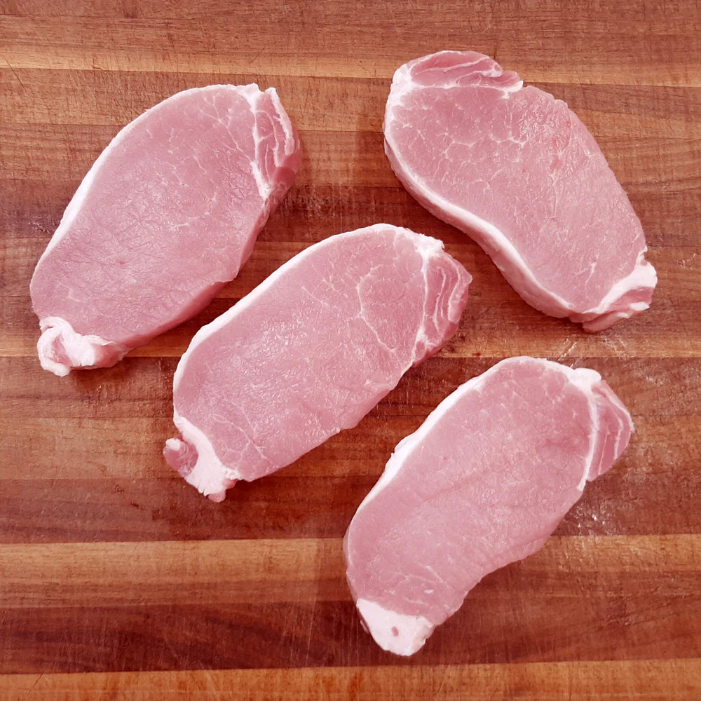Pork - Chops - Boneless - 100% pasture raised | Valley Fresh Harvest